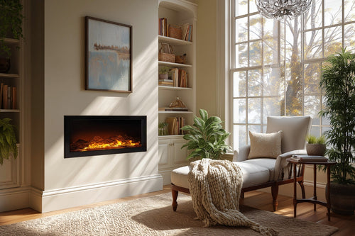 space saving fireplace