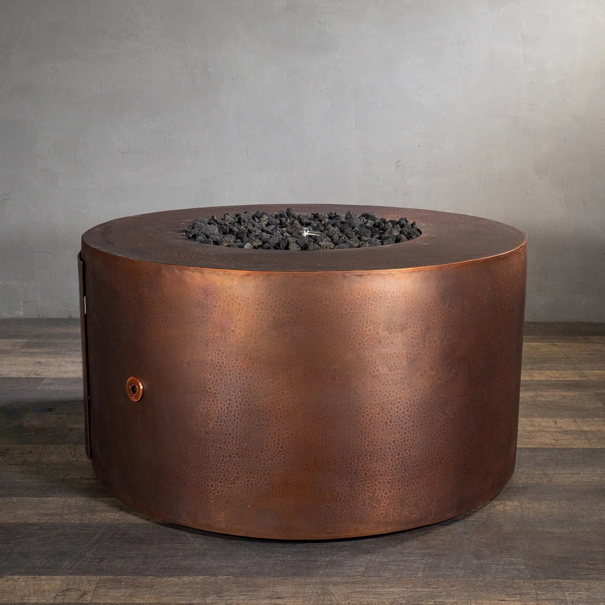 45" Gravity Moreno Copper Gas Fire Pit by Starfire Designs - Starfire ...