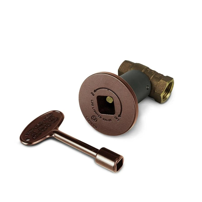 Starfire Designs Straight Decorative Gas Key Valve Kit – Starfire Direct