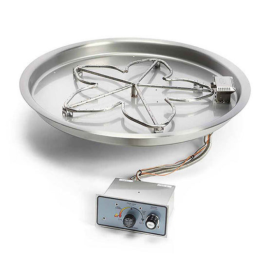 Starfire Designs Round Fire Pit Burner Kit - Spark Ignition – Starfire ...