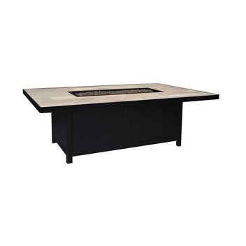 OW Lee 36" x 58" Occasional Height Capri Fire Pit Table – Starfire Direct