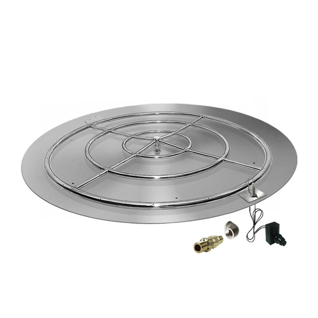 Starfire Designs Round Fire Pit Burner Kit - Spark Ignition – Starfire ...