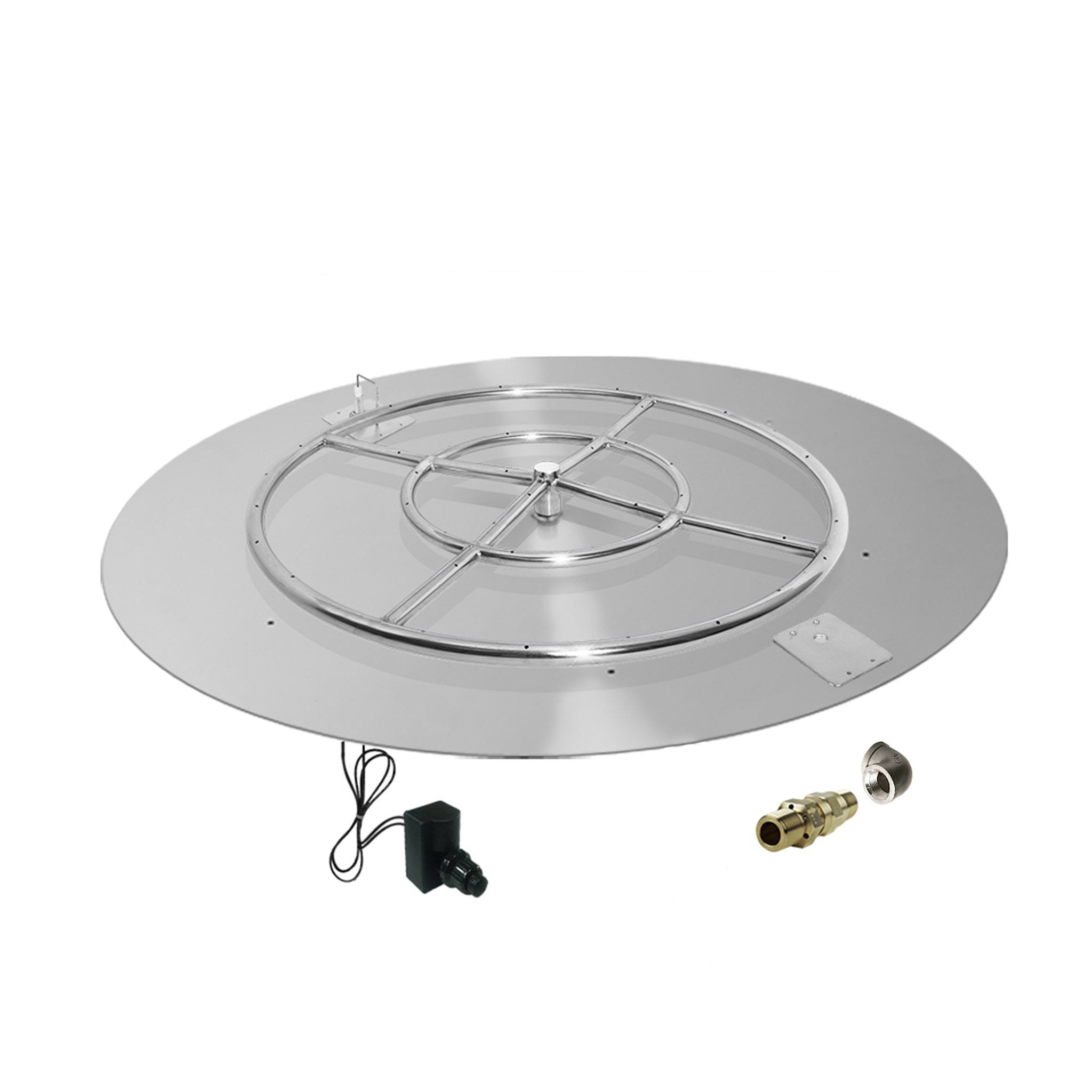 Starfire Designs Round Fire Pit Burner Kit - Spark Ignition – Starfire ...