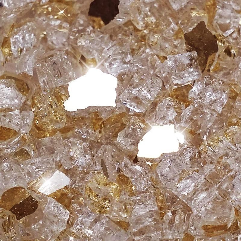 Starfire Glass 1/2" Broken Fire Glass – Starfire Direct