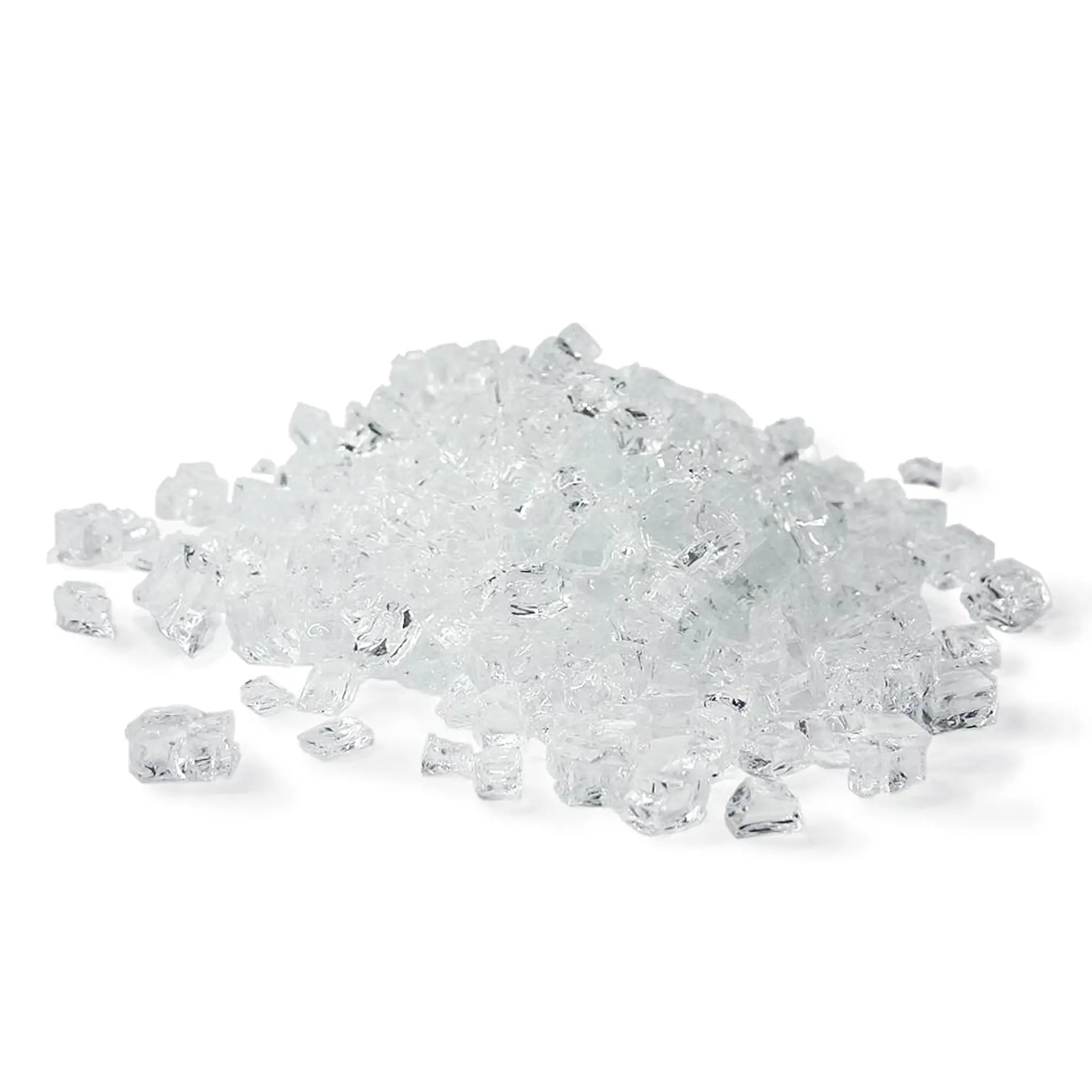 Starfire Glass 1/2" Broken Fire Glass - Starfire Direct