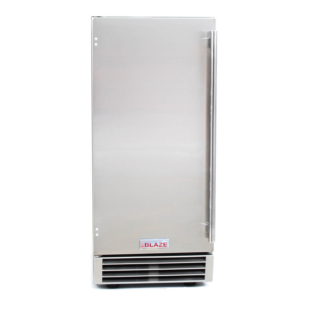 15" Blaze 50 LB Outdoor Ice Maker – Starfire Direct