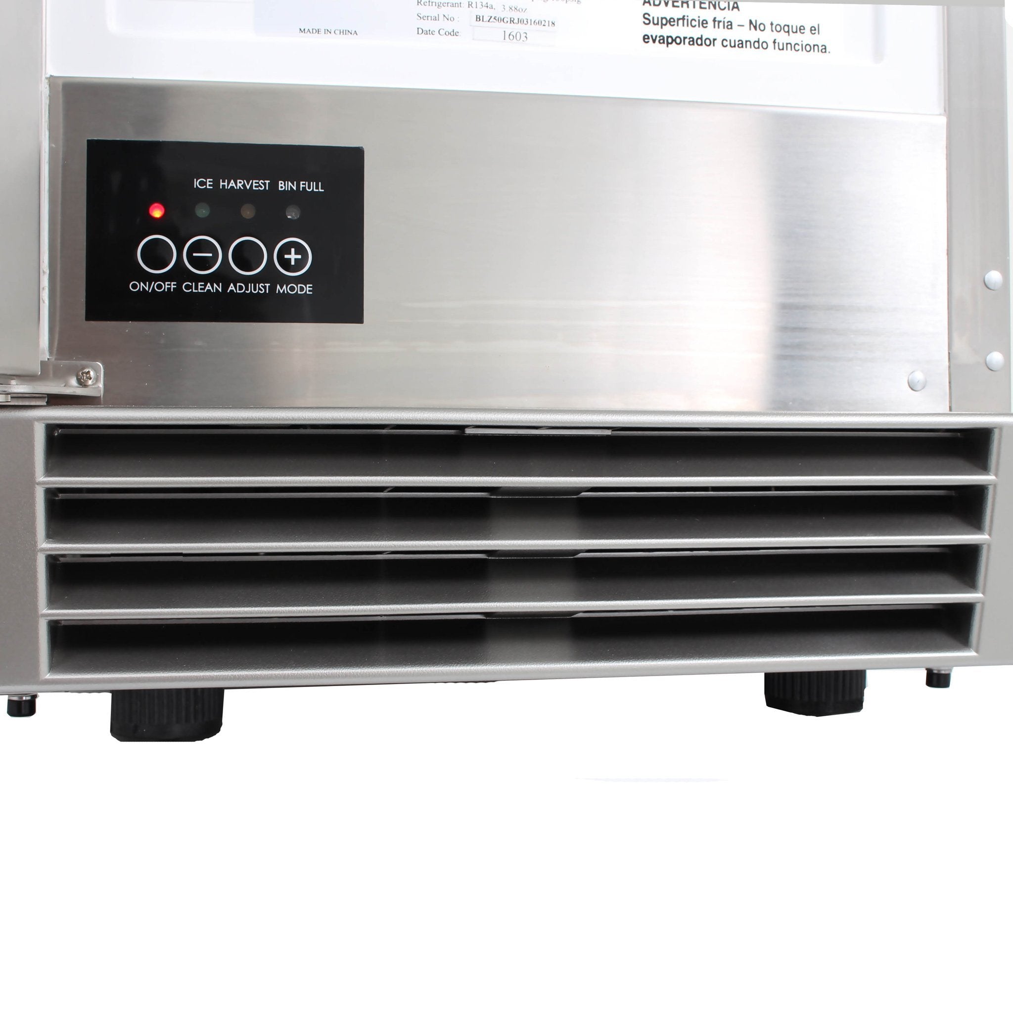 15" Blaze 50 LB Outdoor Ice Maker – Starfire Direct