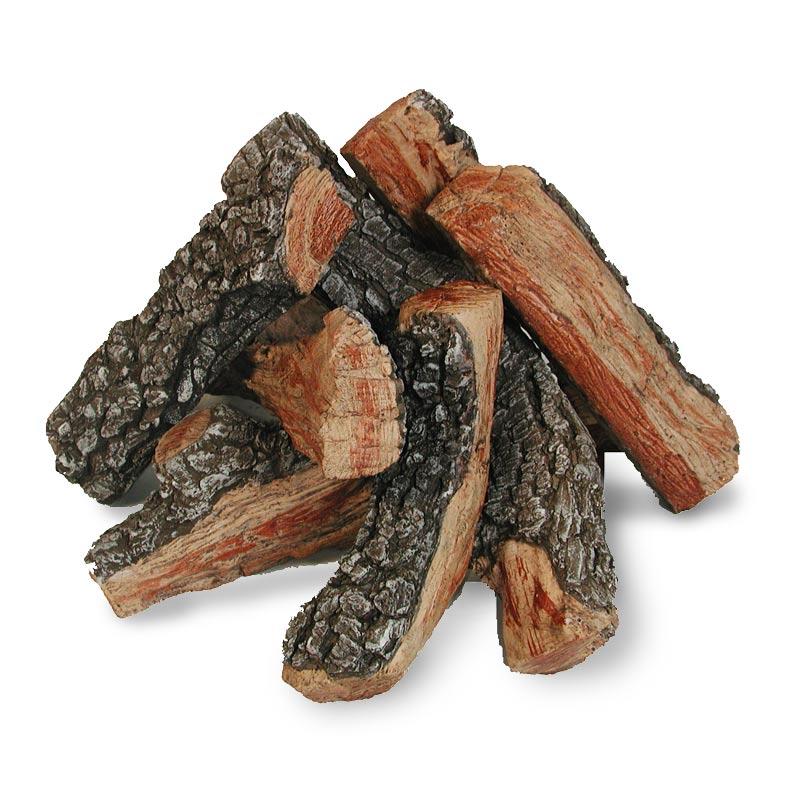 20-Inch Split Bark Fire Pit Gas Log Set | Fire Pit Logs – Starfire Direct