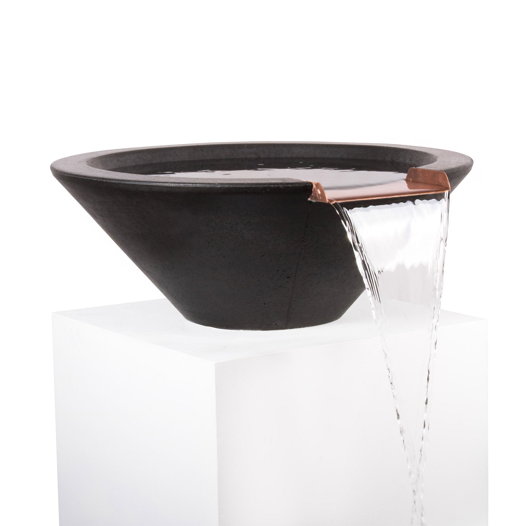The Outdoor Plus 24" Round Concrete Water Bowl - Starfire Direct