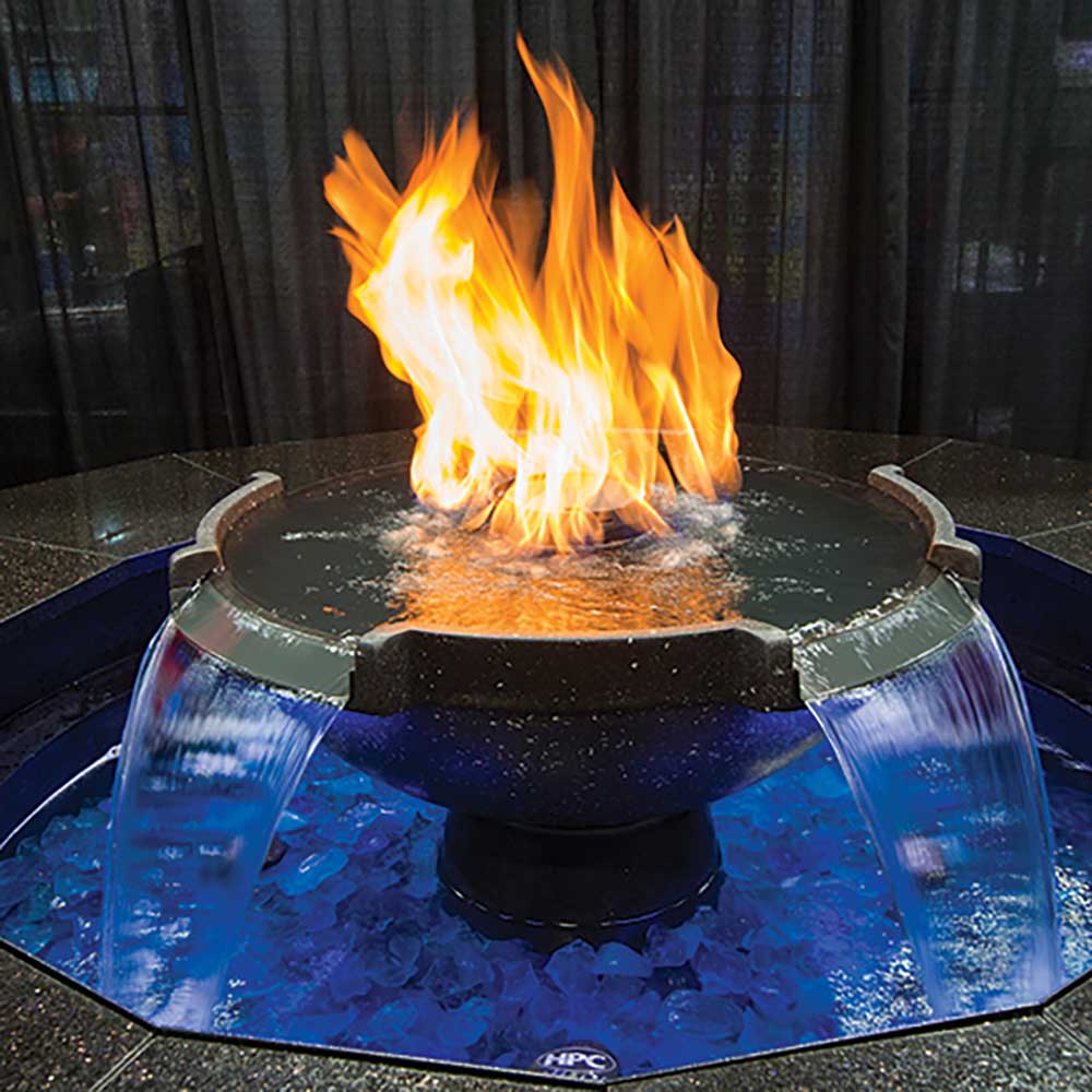 Outdoor Fire And Water Feature The Benefits Of Adding New Fire
