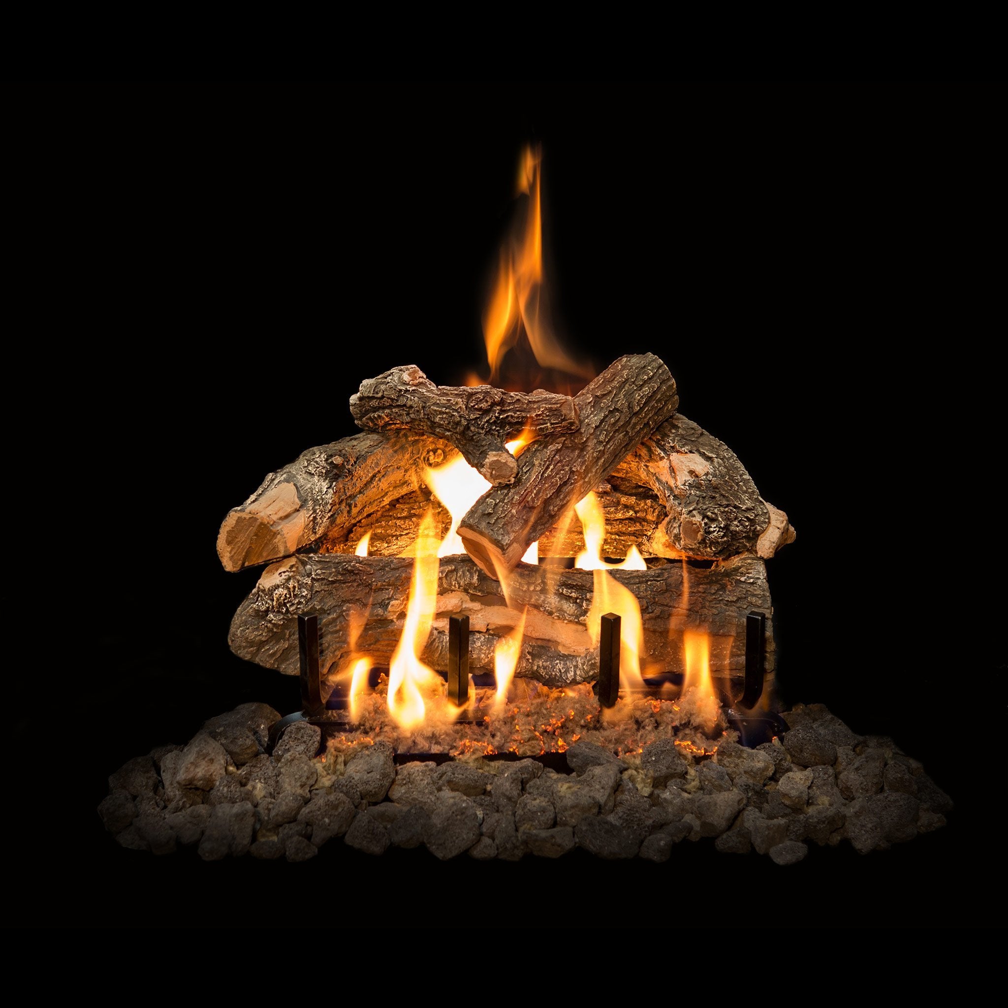 Arizona Weathered Oak Vented Gas Logs#N#– Starfire Direct