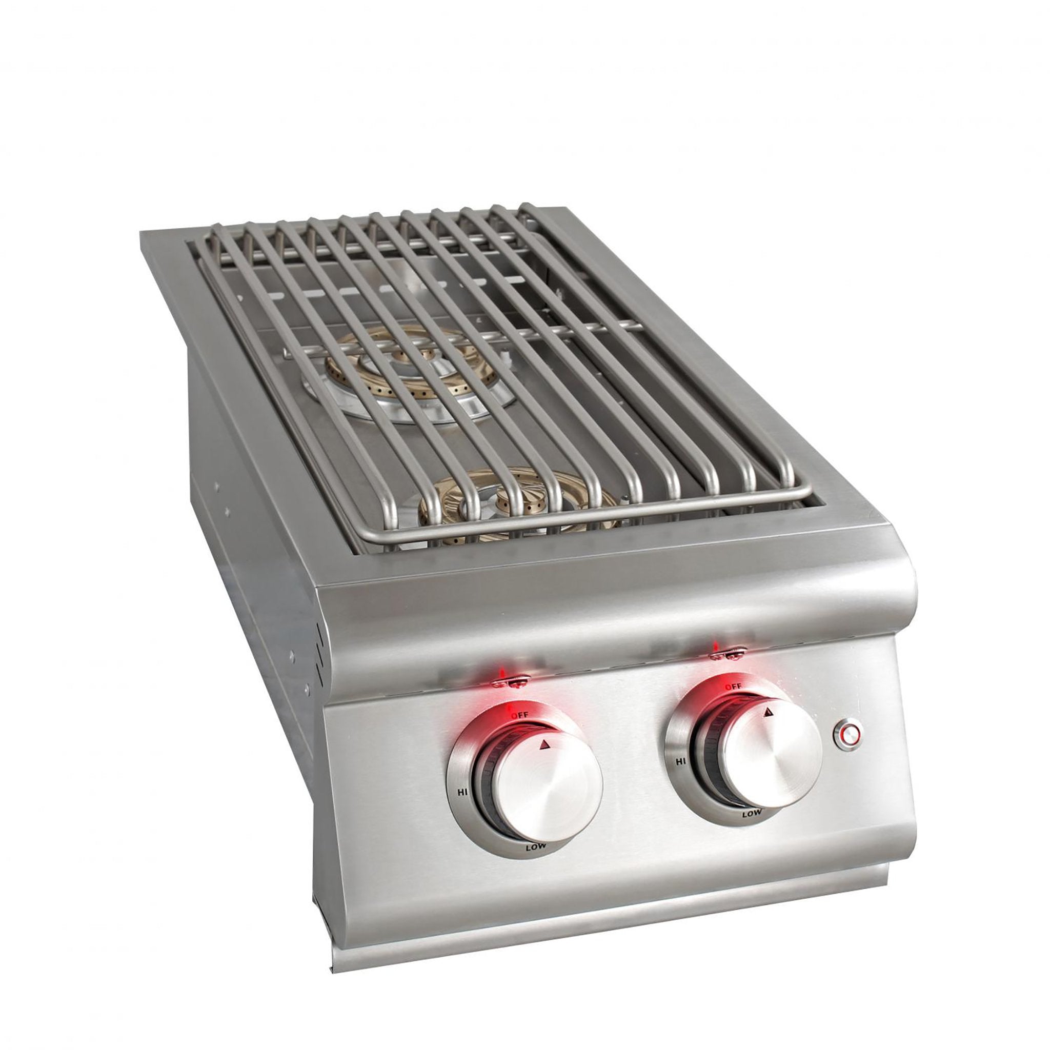 Blaze Built-In LTE Double Side Burner with Lights - Starfire Direct