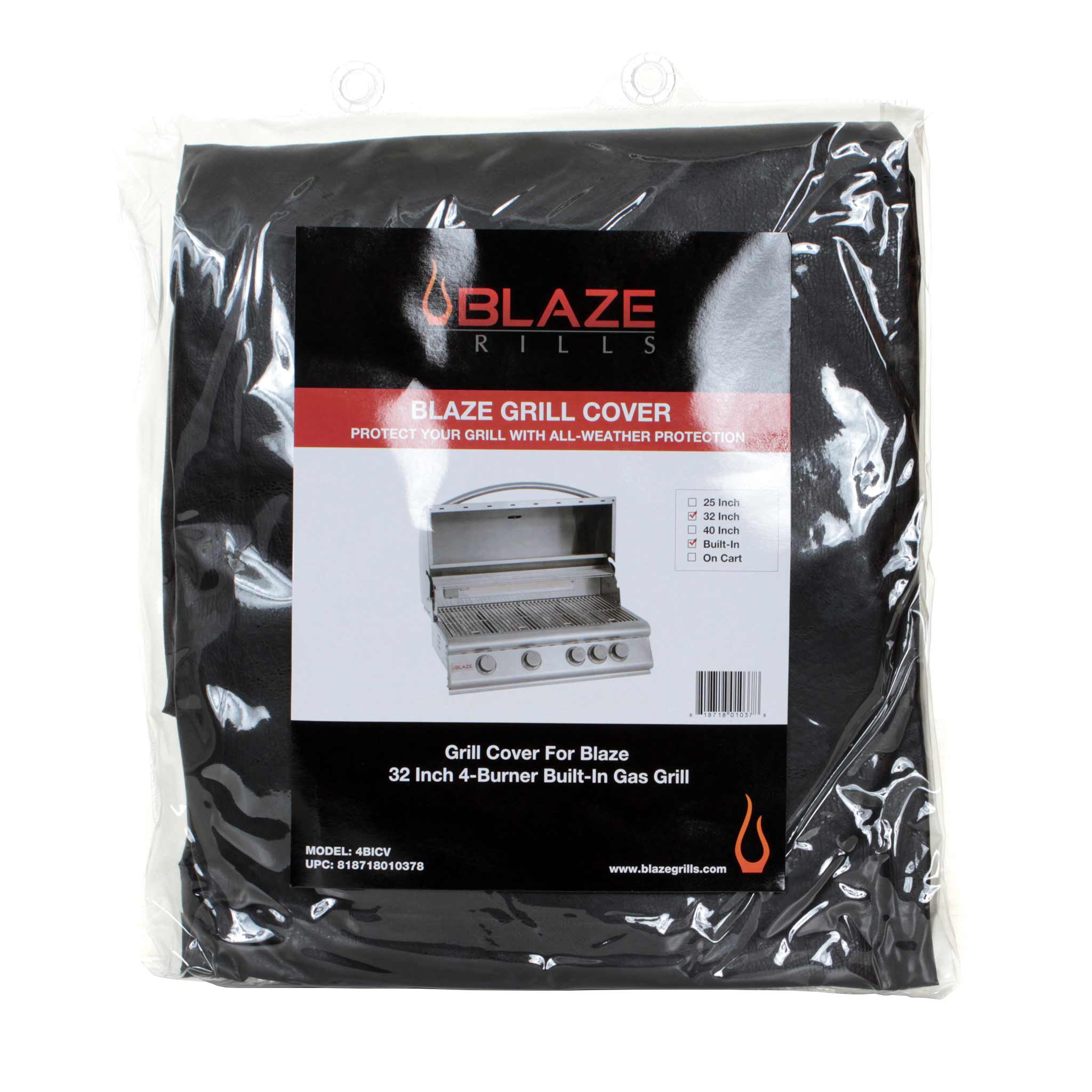 Blaze Grill Cover for 4-Burner Built-In Grill – Starfire Direct