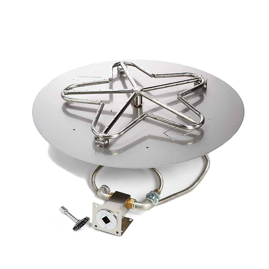 Starfire Designs Round Fire Pit Burner Kit - Spark Ignition – Starfire ...