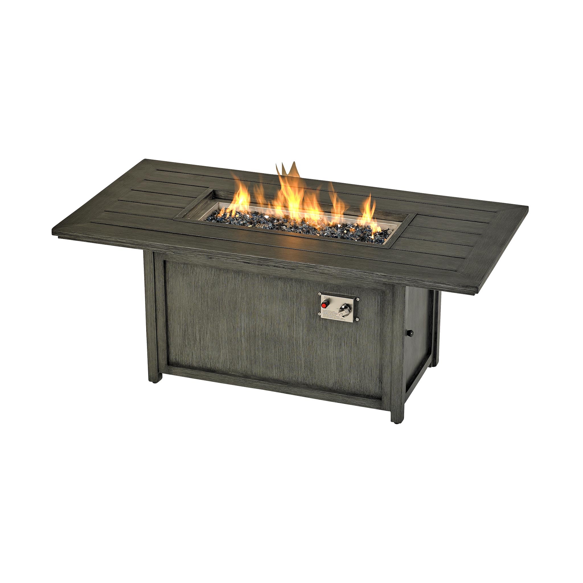 Patio Resort Lifestyles Paris Rectangle Gas Fire Table – Starfire Direct