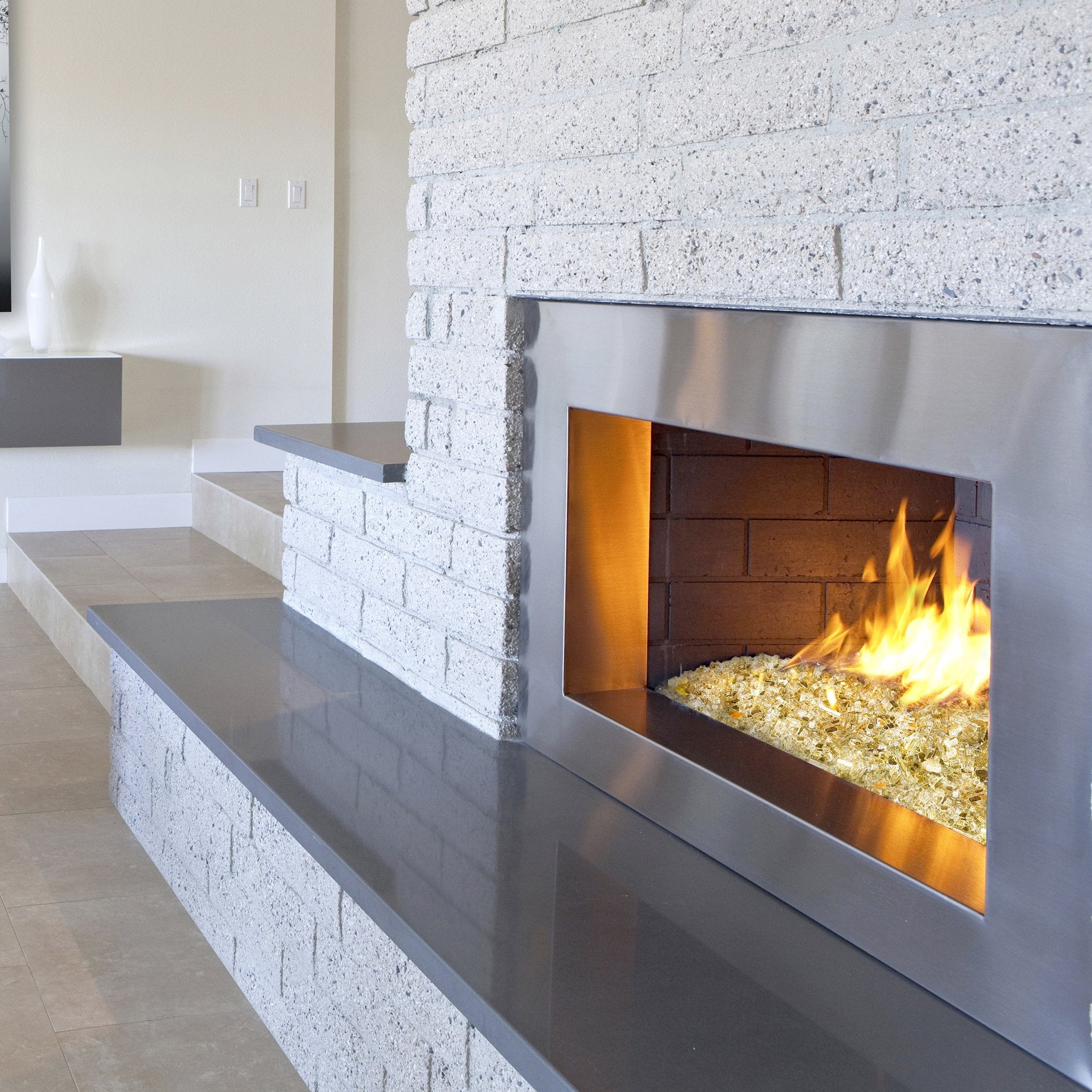 Reflective Fire Glass | Fire Glass Stones | StarFire Direct – Starfire ...
