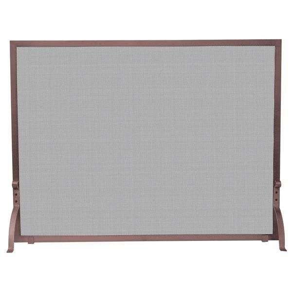 Single Panel Antique Copper Finish Screen – Starfire Direct
