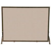 Single Panel Bronze Finish Screen – Starfire Direct