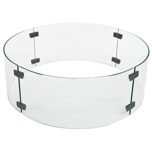 Starfire Designs 22" Round Fire Pit Glass Wind Guard – Starfire Direct